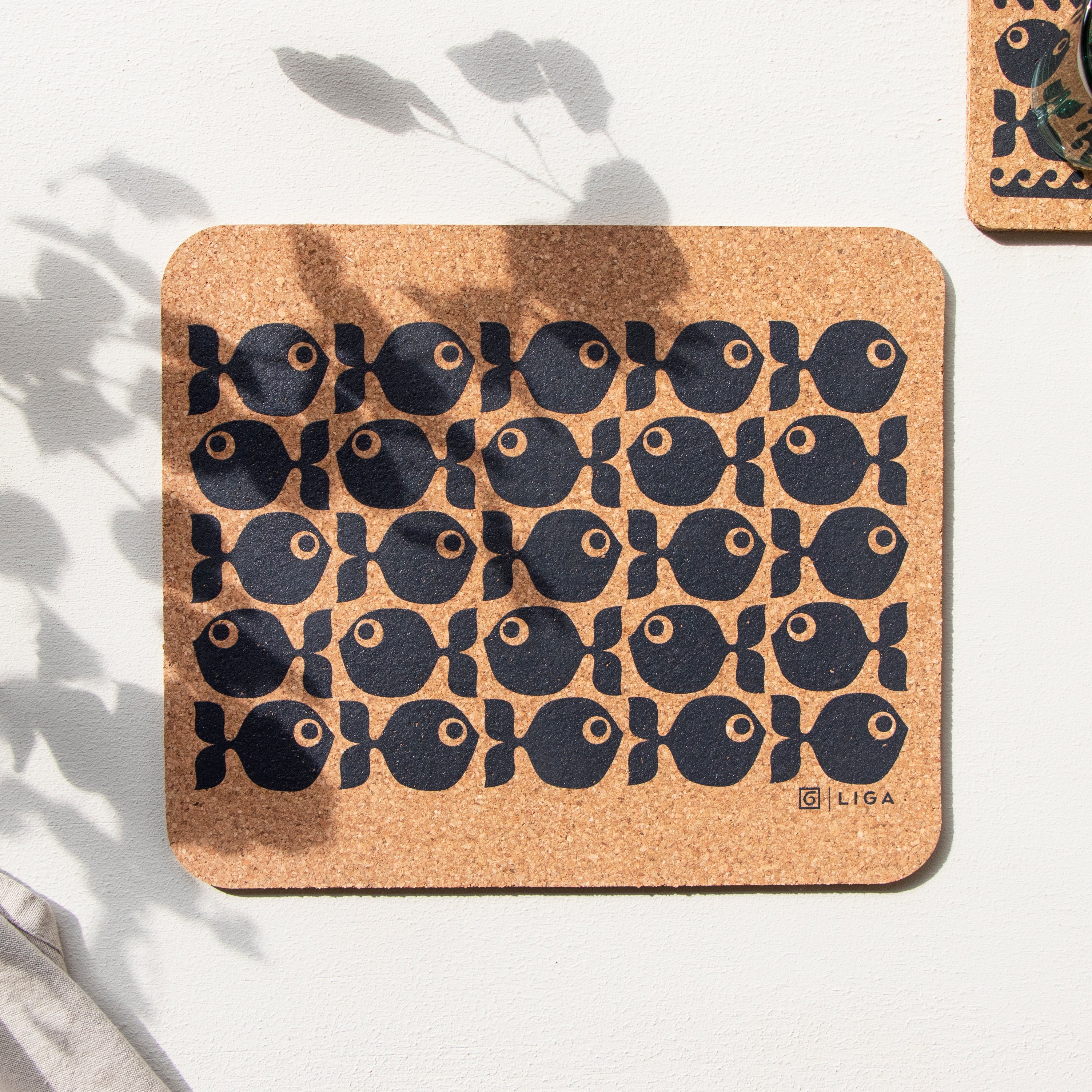 Hornsea Cork Placemats | Fish – LIGA Eco Store