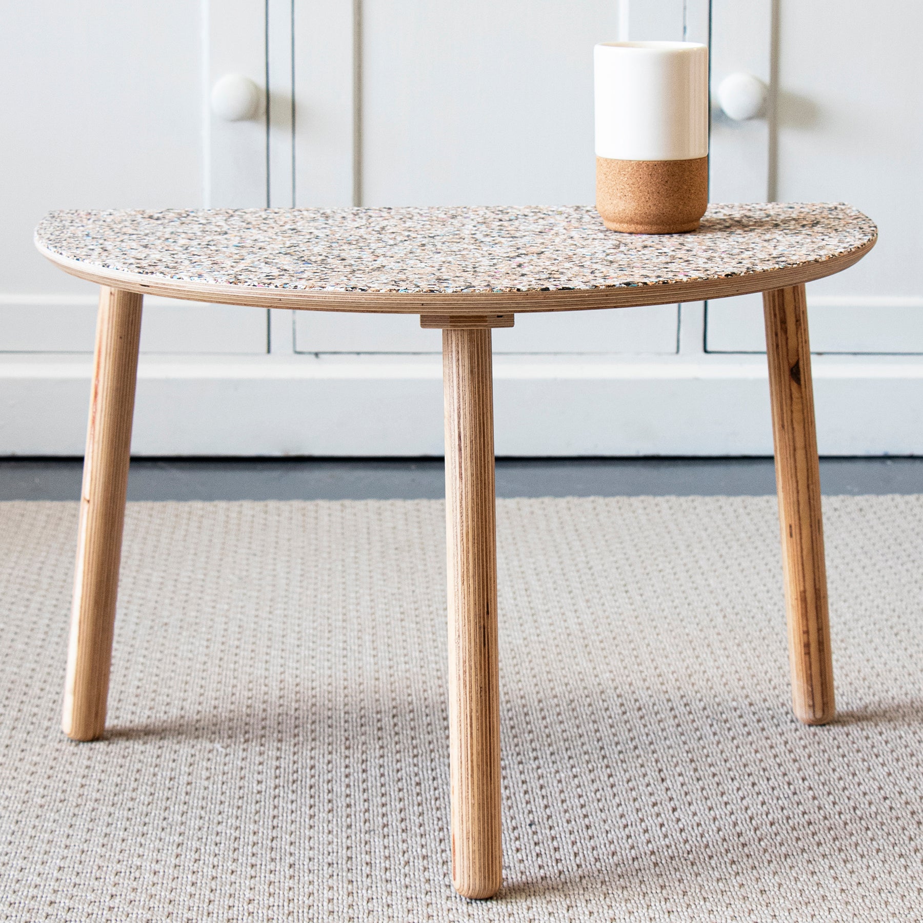 Half Moon Table I Beach Clean – LIGA Eco Store